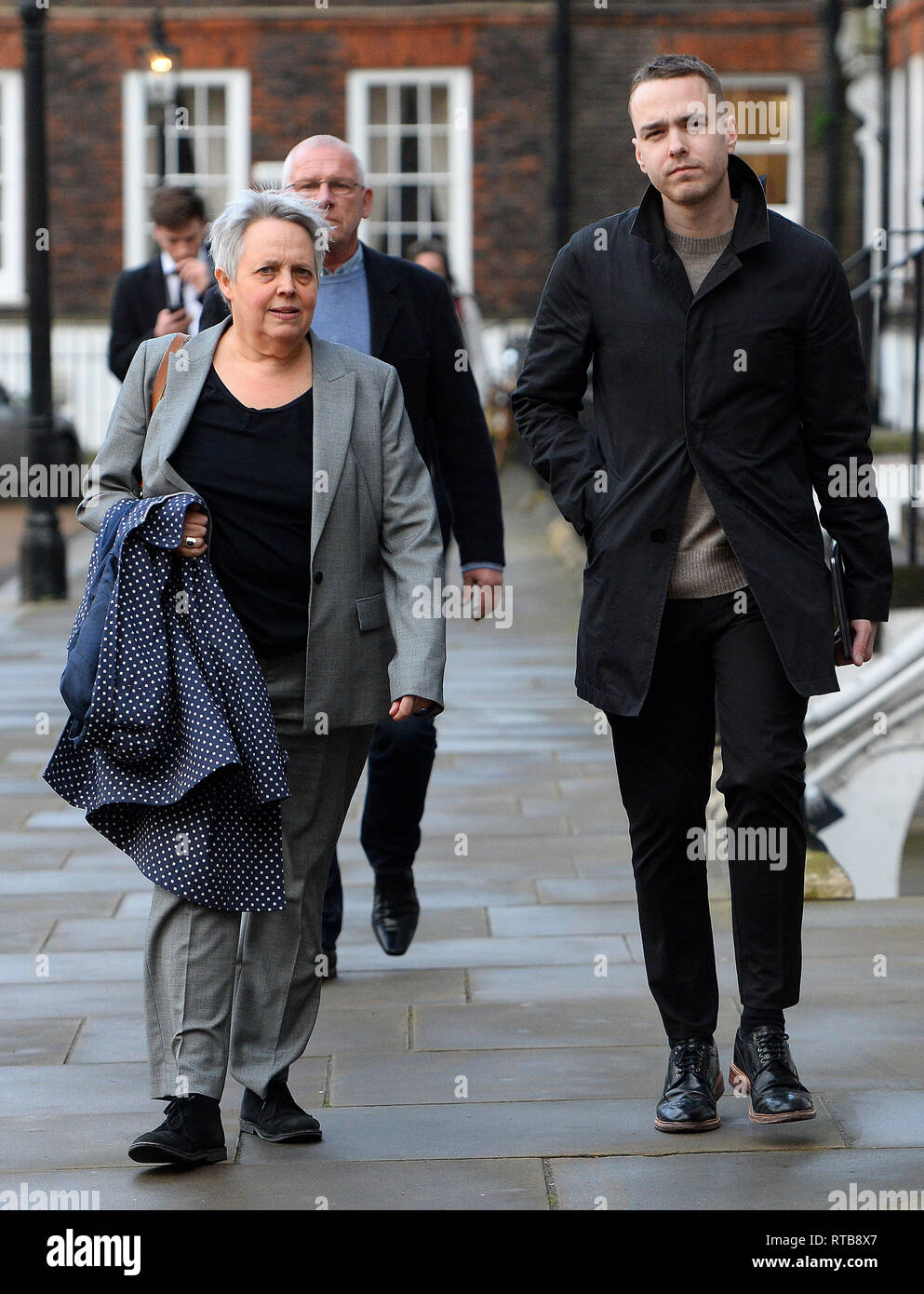David Challen outside the High Court in London after his mother, Georgina Challen, known as ...
