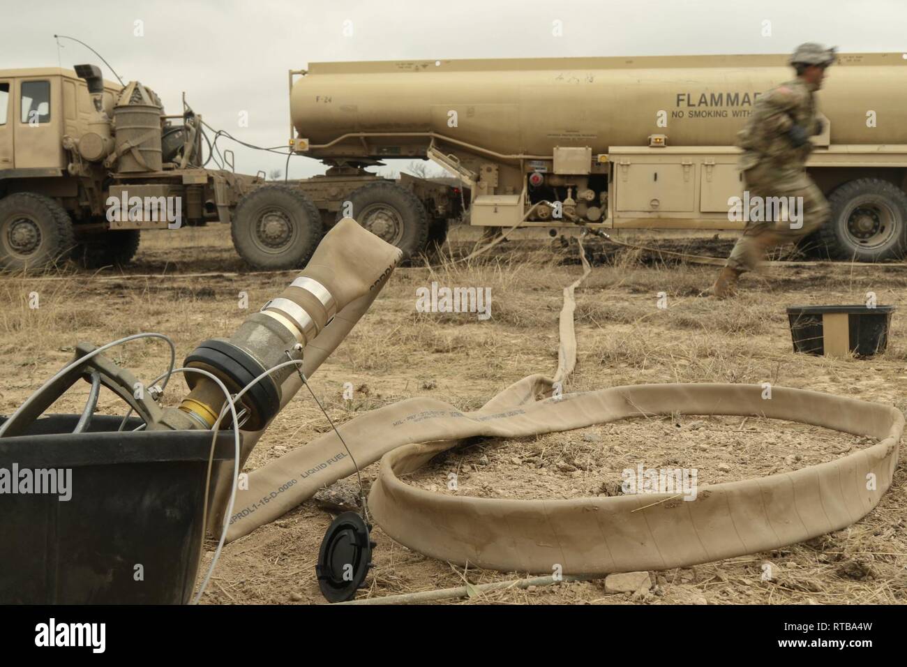 A Wagonmaster fueler with 289th Composite Supply Company, 553rd Combat ...