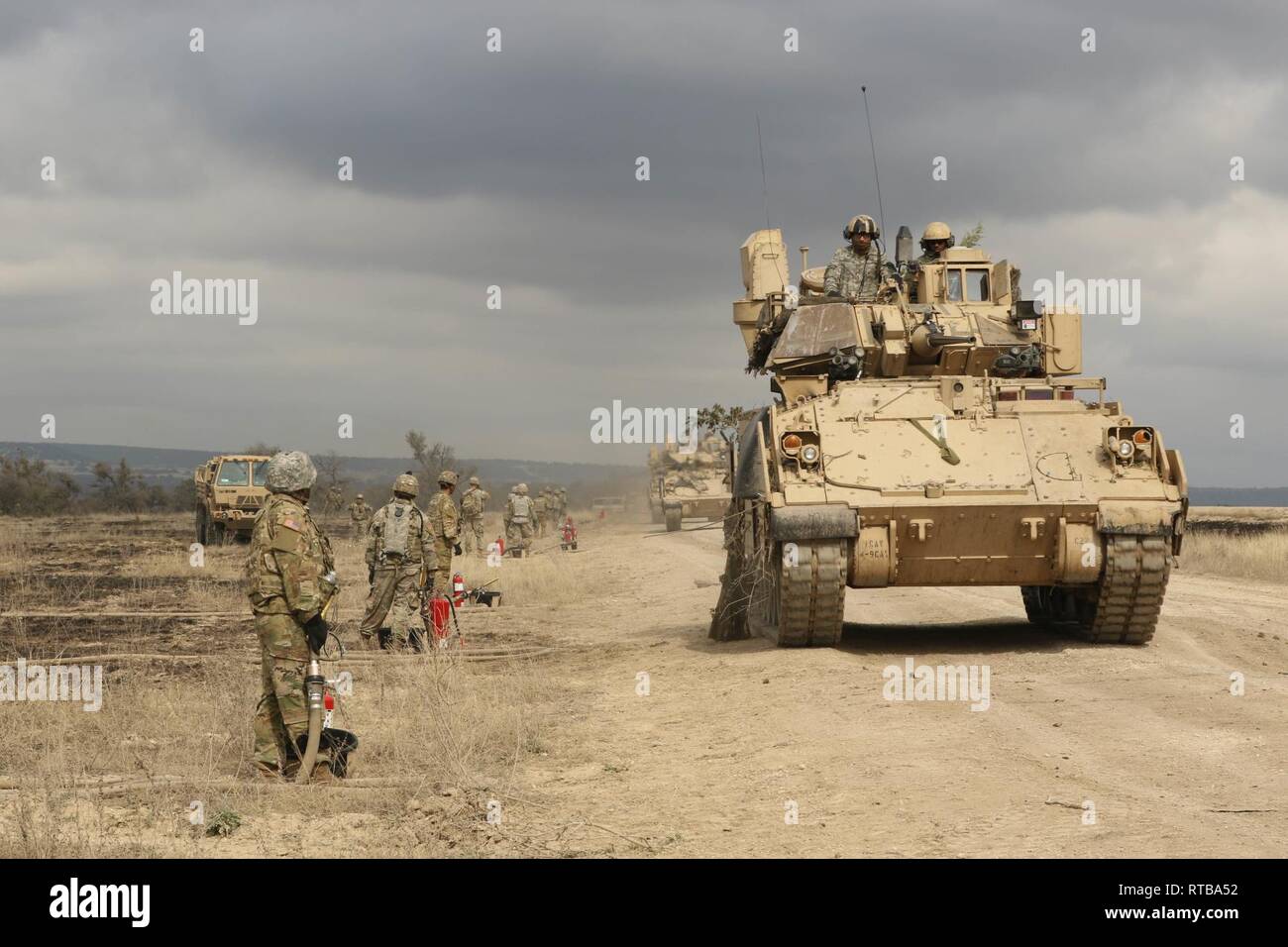 A petroleum platoon with 289th Composite Supply Company, 553rd Combat ...