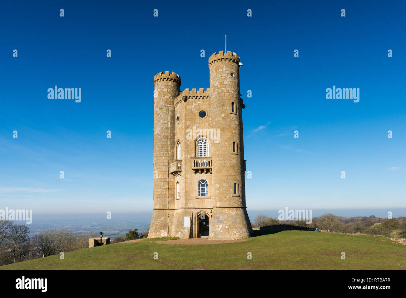 Broadway Tower in Worcestershire is a Capability Brown folly and is the ...