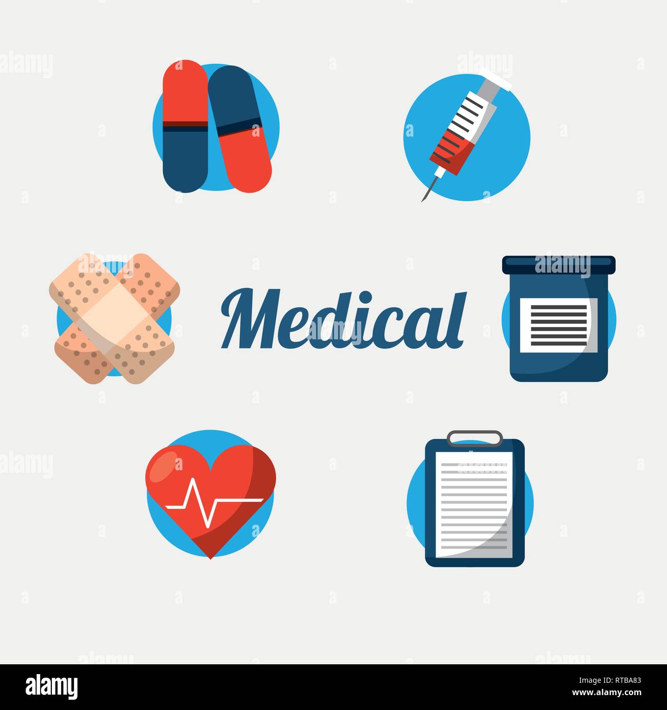 medical care design Stock Vector Image & Art - Alamy