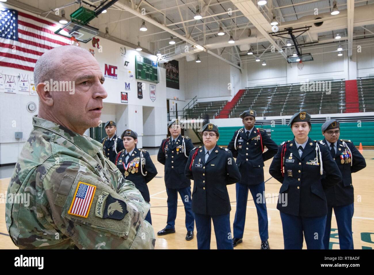U.S. Army Command Sgt. Maj. Richard C. Joyce, a member of the Military ...