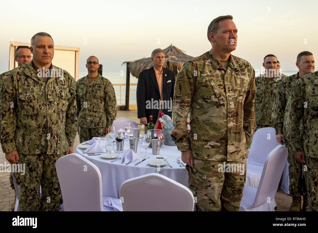 DJIBOUTI - U.S. Armed Forces leadership, attend a Seabee Ball ...