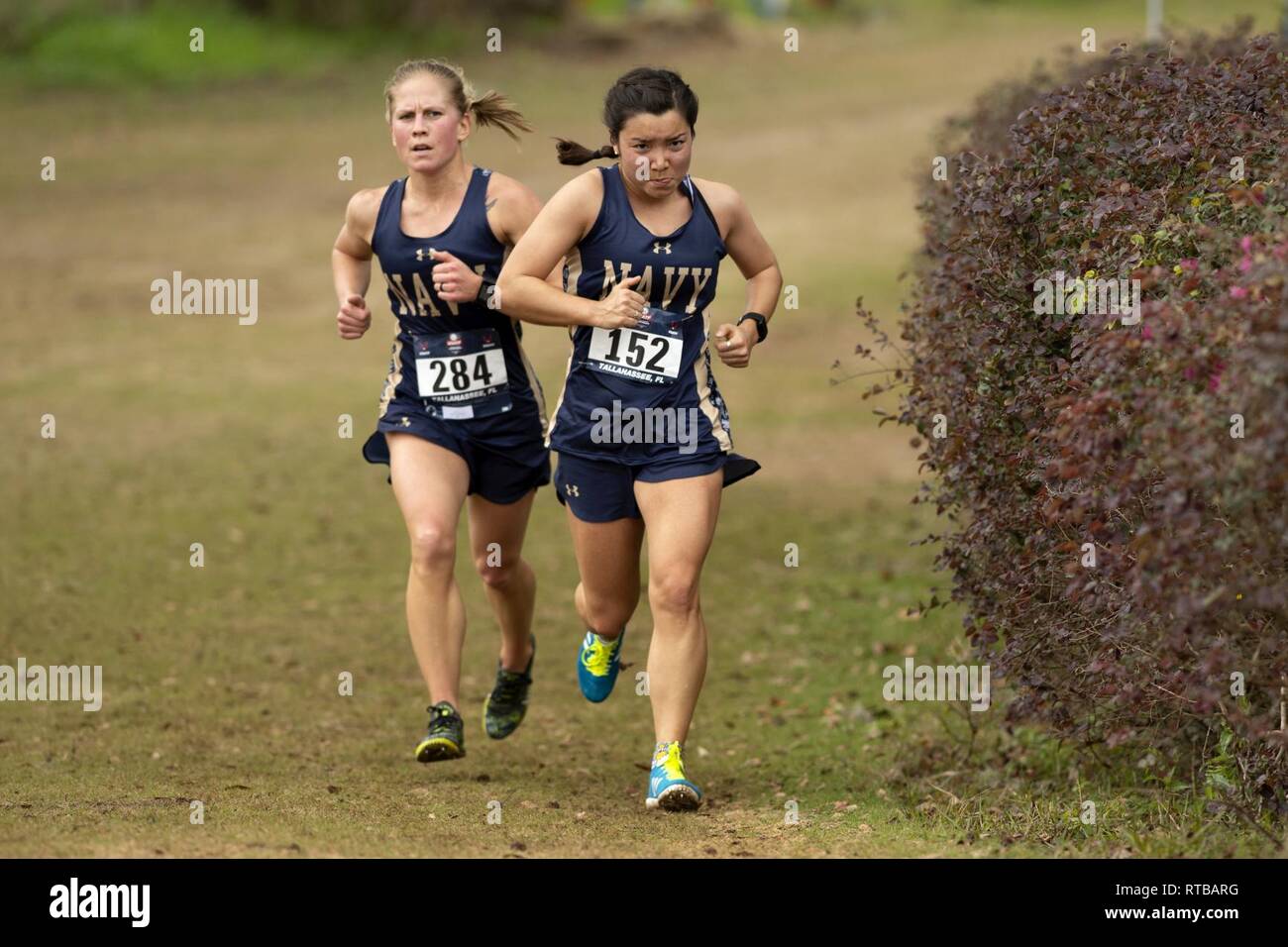 Navy Petty Officer 2nd Class Stephanie Irizarry and Navy Ensign Rachel ...