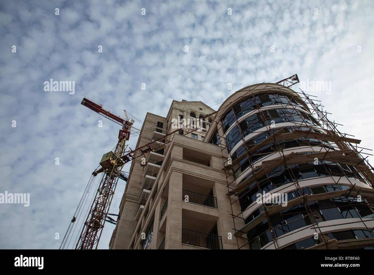 Construction in process Stock Photo - Alamy