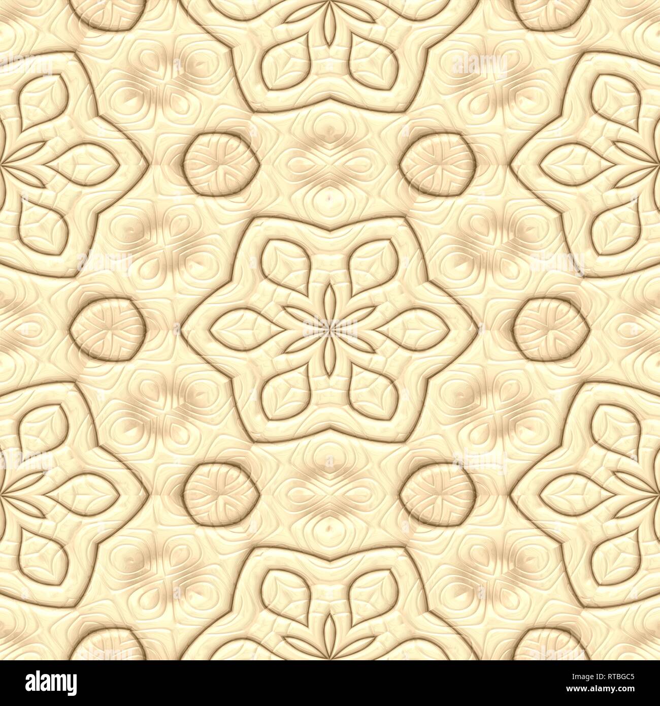 Abstract seamless geometric pattern, engraved embroidery design Stock ...