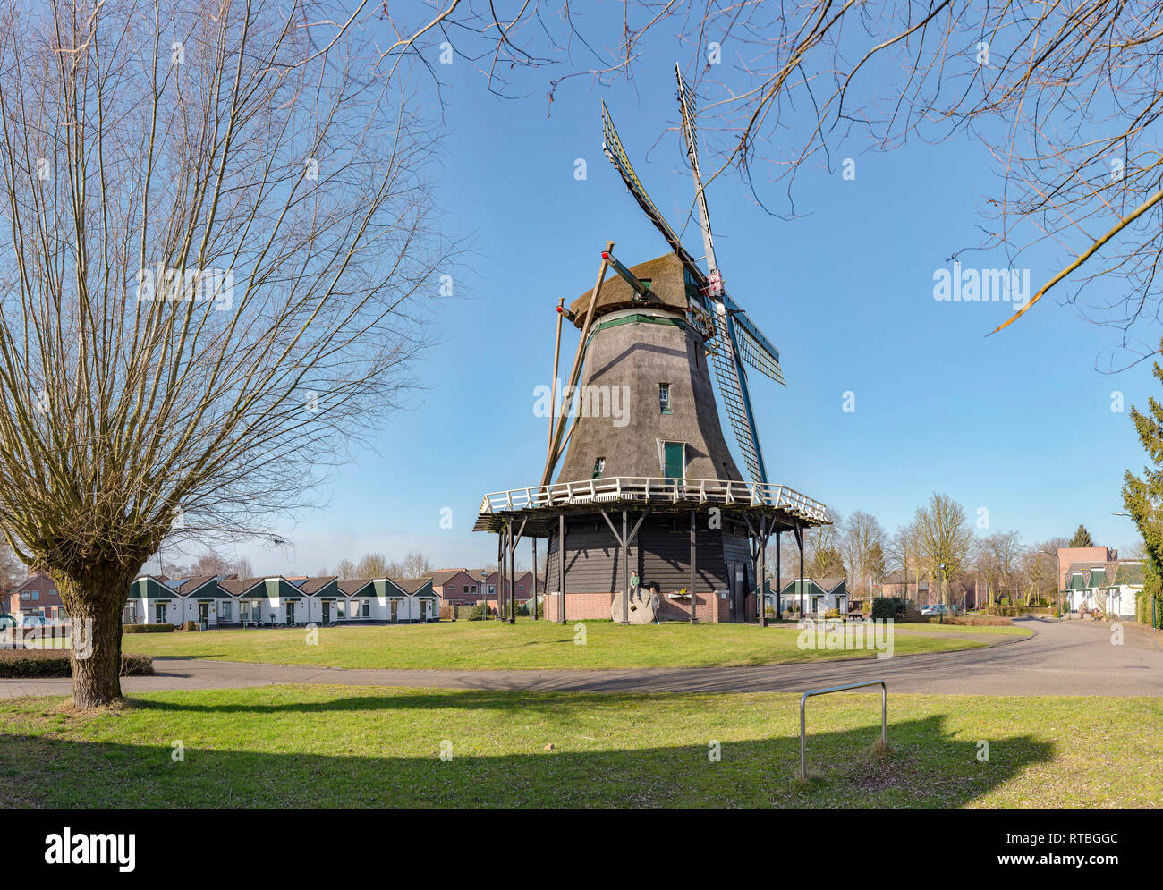 Tower mill called The Beehive Stock Photo - Alamy