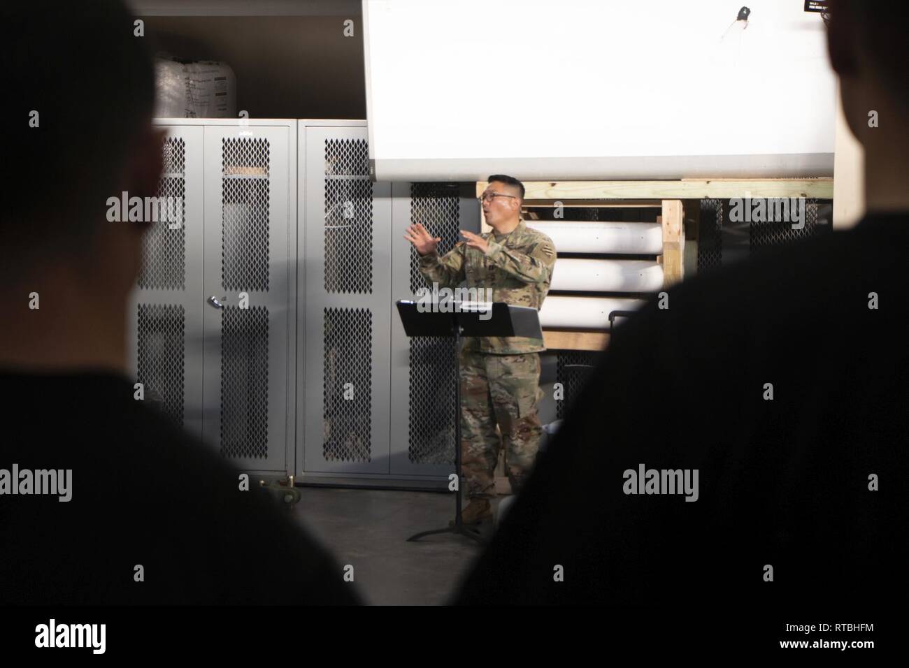 Cpt. Jin Sup Lee, Chaplain with 3rd Battalion, 67th Armor Regiment, 2nd ...