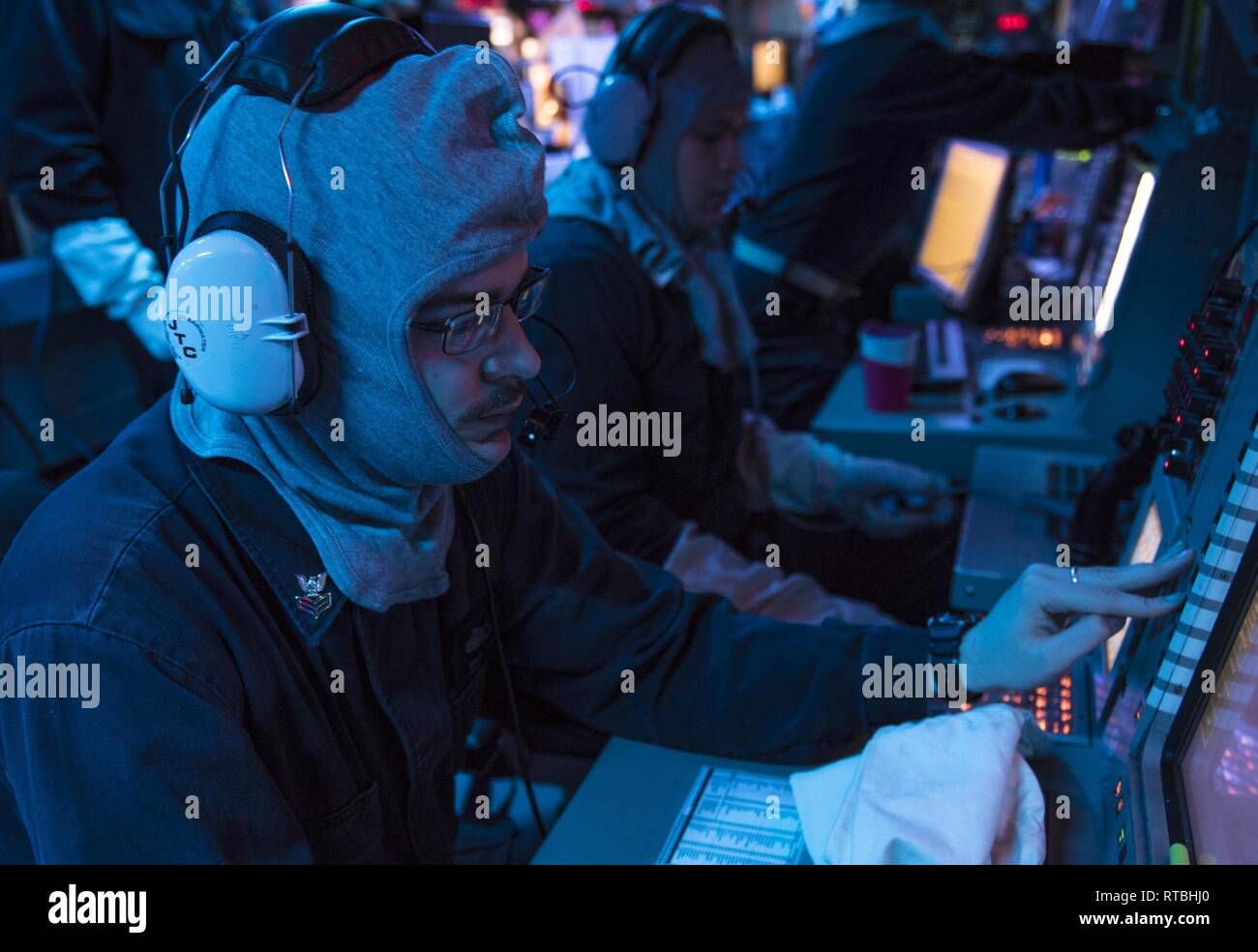 PLYMOUTH, England (Feb. 7, 2019) Fire Controlman (Aegis) 1st Class ...