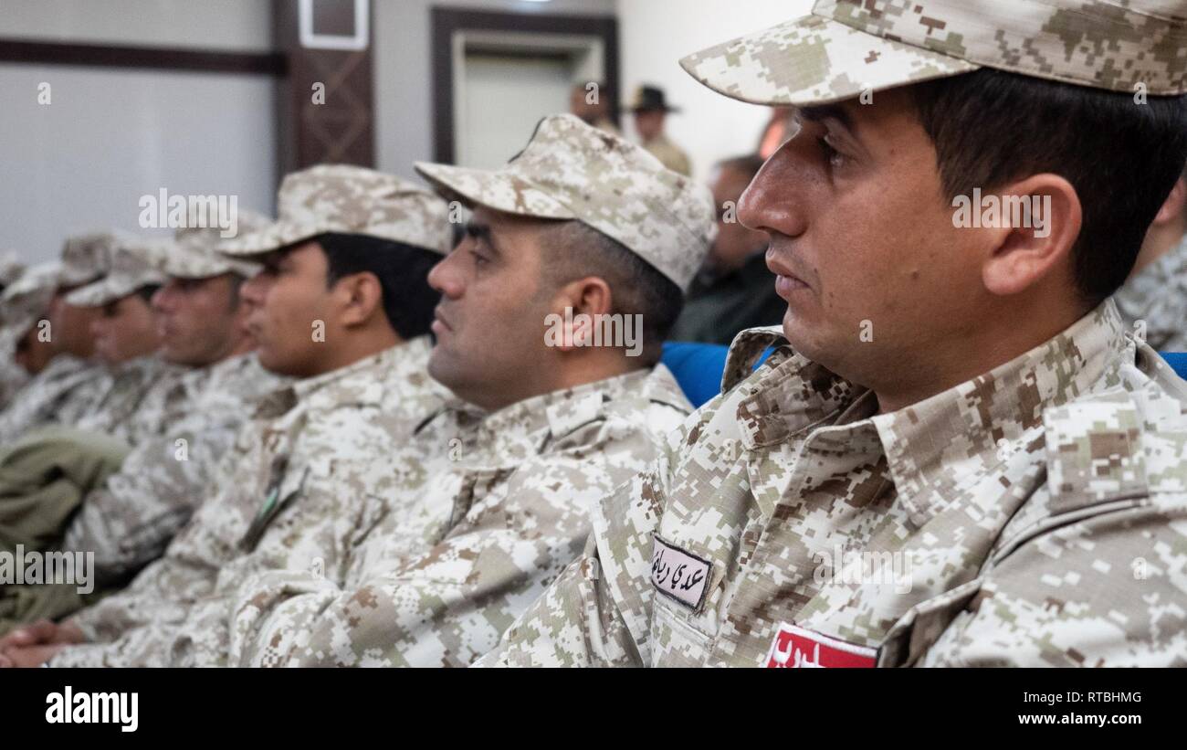 Jordan Armed Forces Soldiers from the 5th Border Guard Force Battalion ...