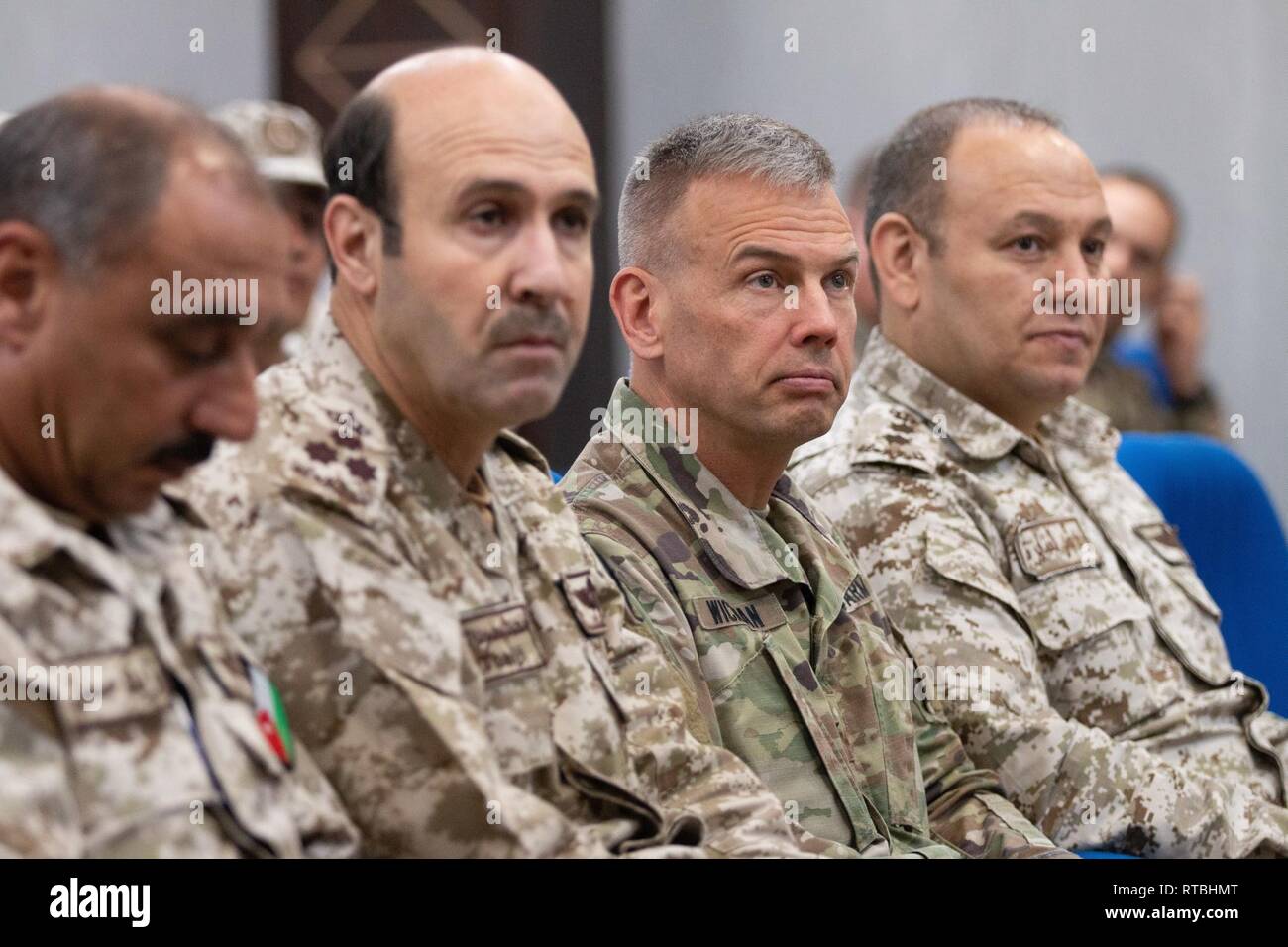 Jordan Armed Forces Brig. Gen. Zeyad Abu Anab, First Border Guard ...