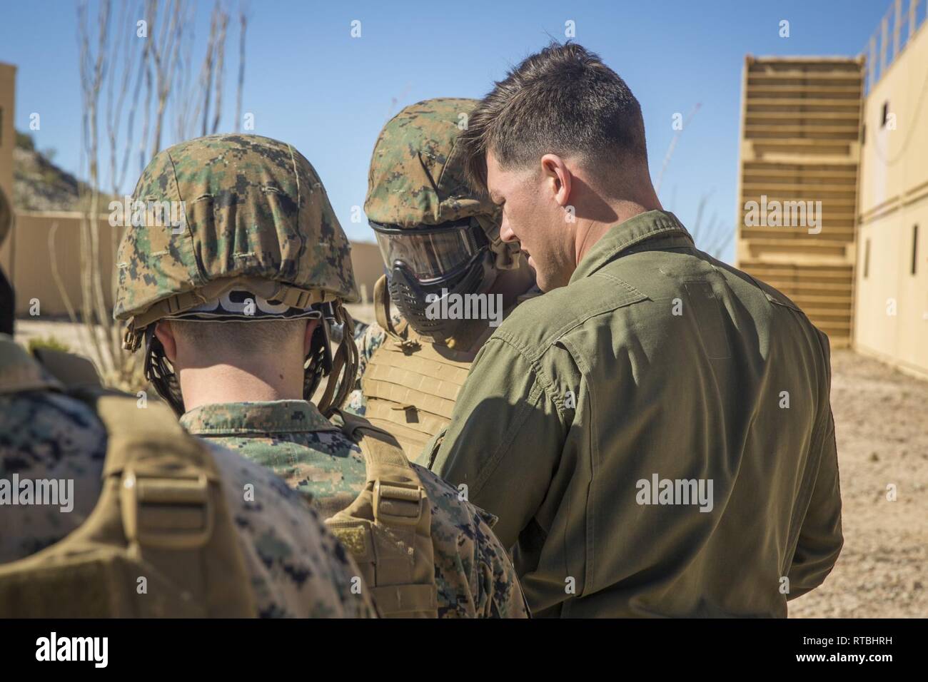 U.S. Marines and Sailors stationed on Marine Corps Air Station (MCAS ...