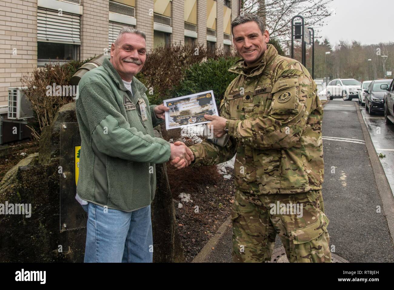 Lt. Col. Timothy Wright, commander, 1st Squadron, 2d Cavalry Regiment ...
