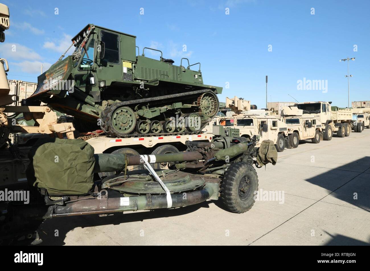 Equipment from 3rd Brigade Combat Team, 101st Airborne Division Stock ...