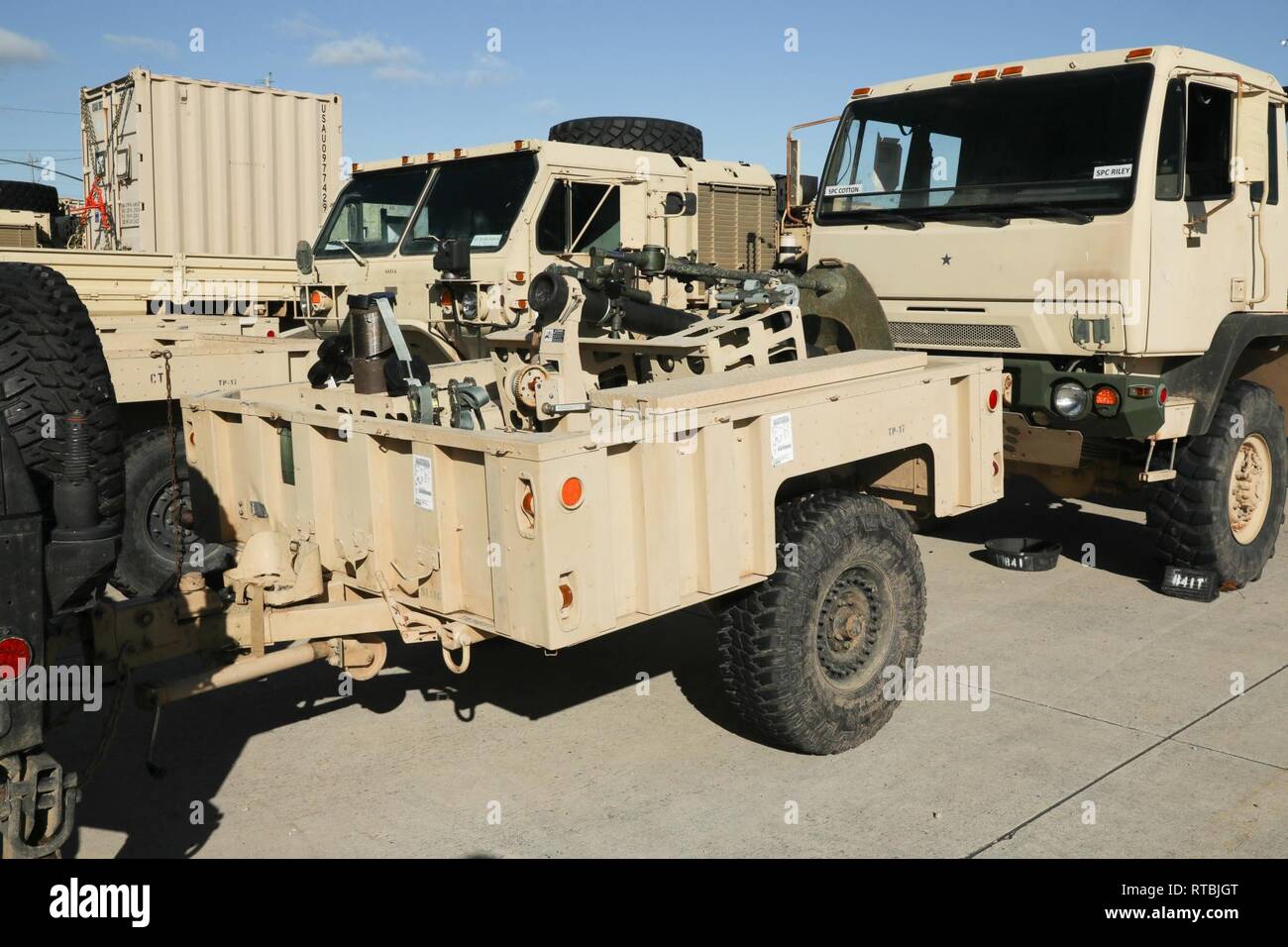 Equipment from 3rd Brigade Combat Team, 101st Airborne Division Stock ...
