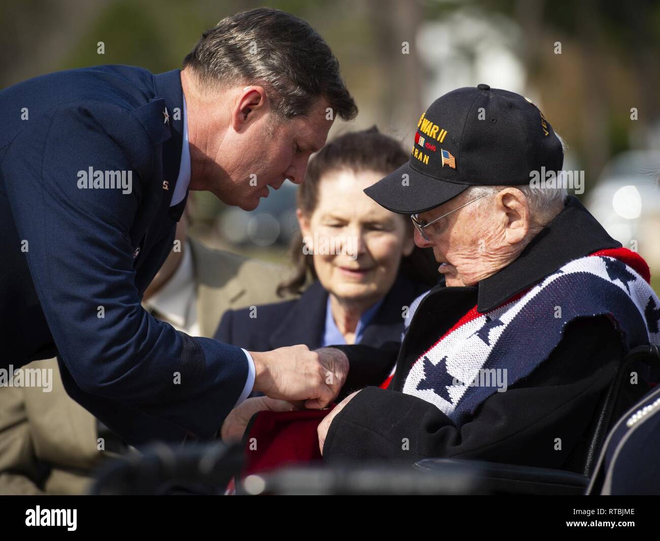 U.S. Air Force Brig. Gen. Claude K. Tudor, Jr., commander of the 24th ...