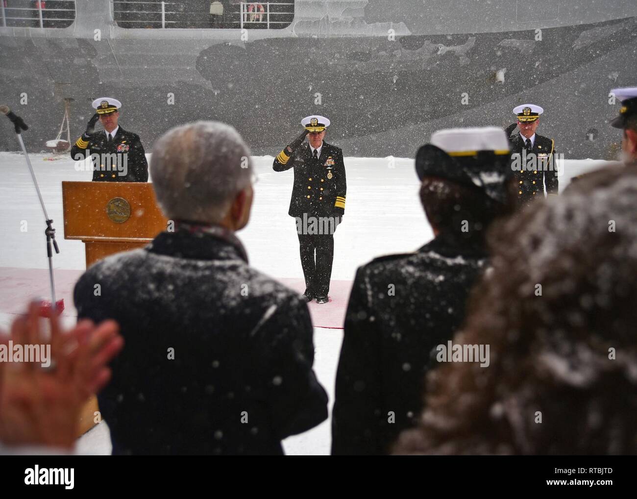 OTARU, Japan (Feb. 08, 2019) - Commander 7th Fleet Vice Adm. Phil ...