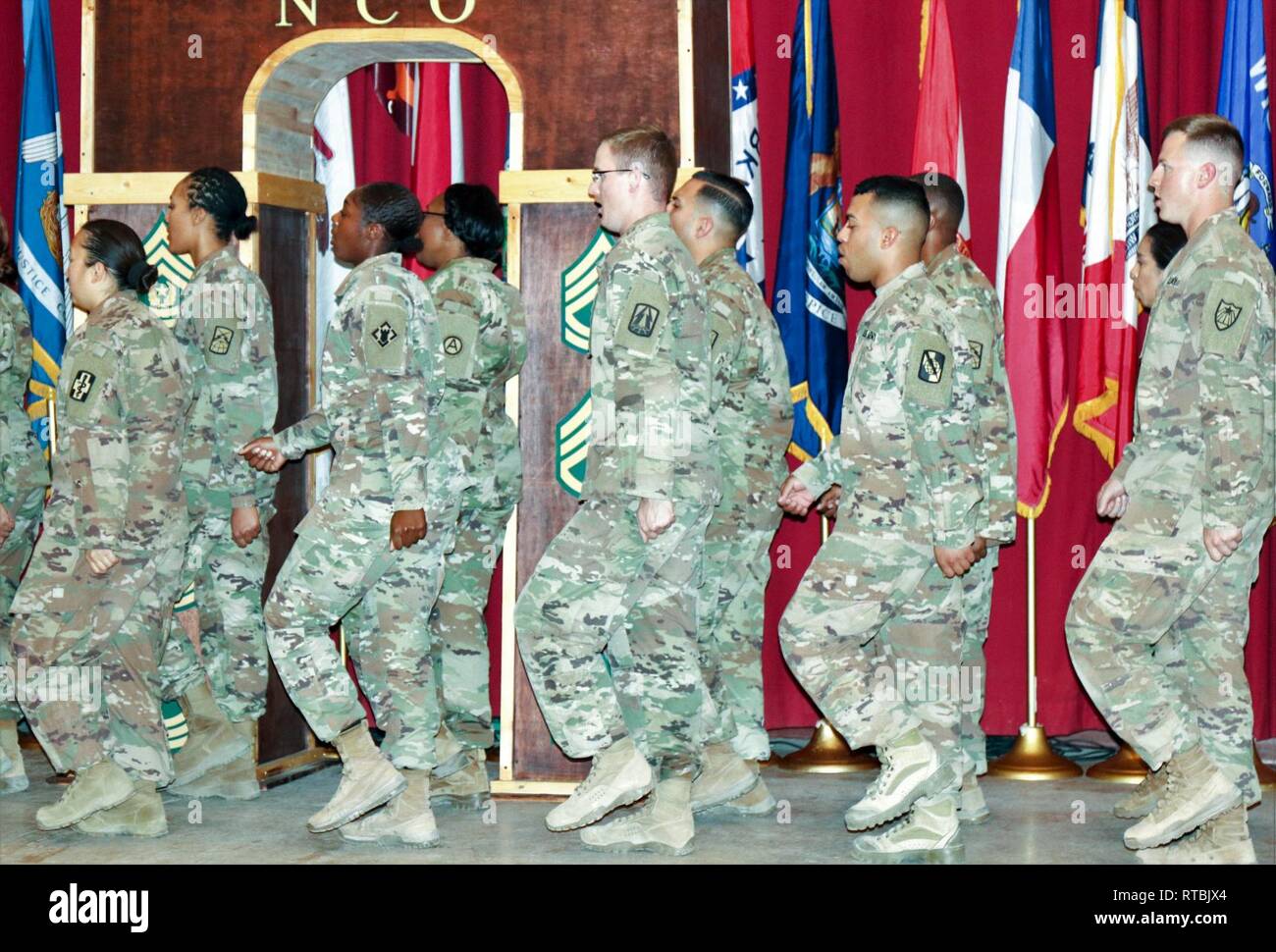 The backbone of the army hi-res stock photography and images - Alamy