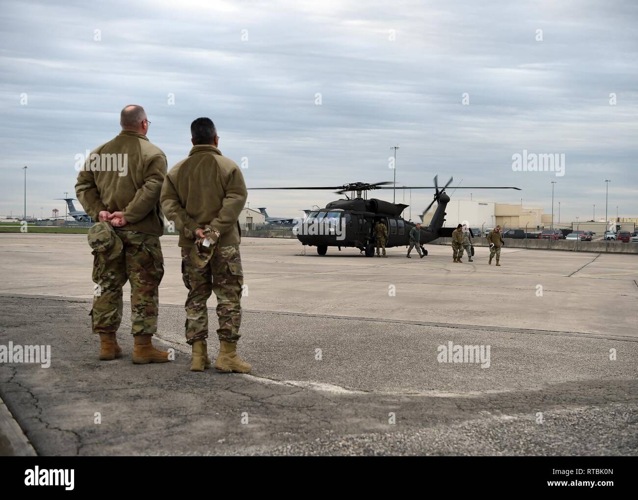 Col. Raul Rosario, 149th Fighter Wing commander, and Chief Master Sgt ...