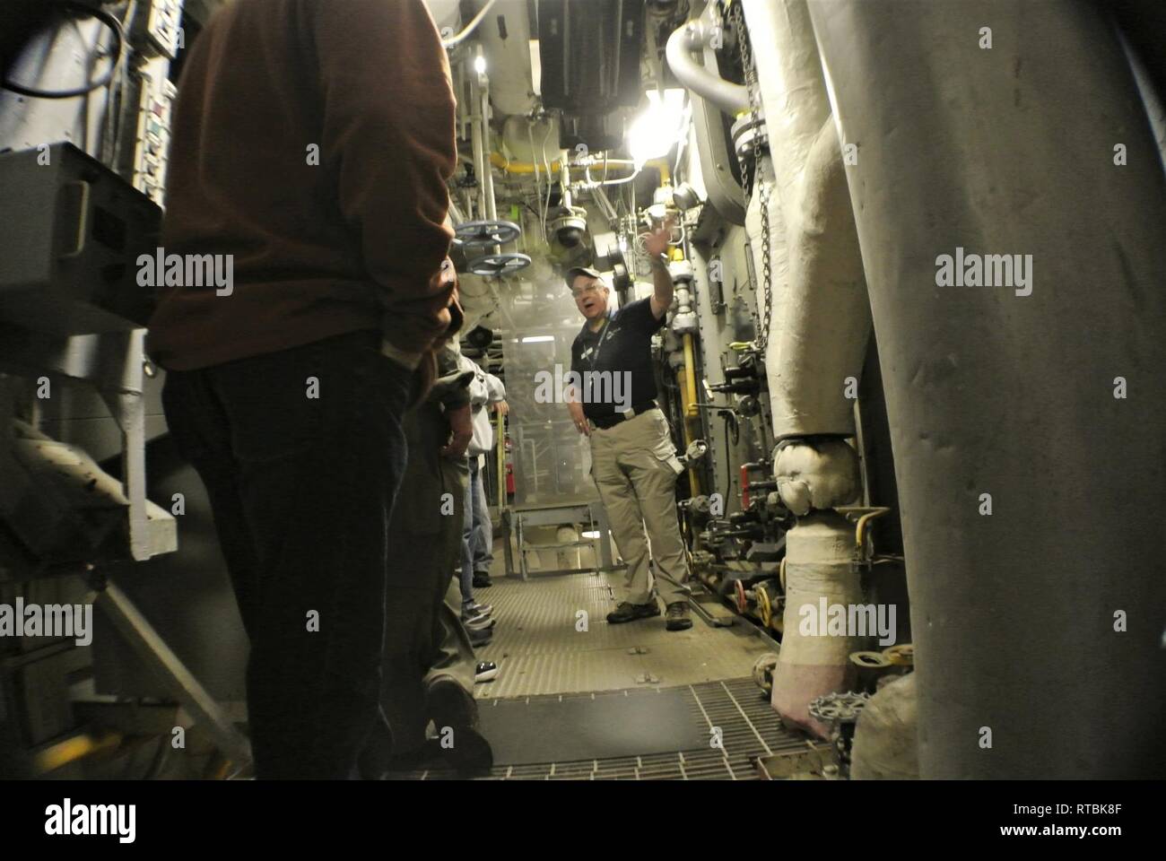 The engine room of the battleship hi-res stock photography and images ...