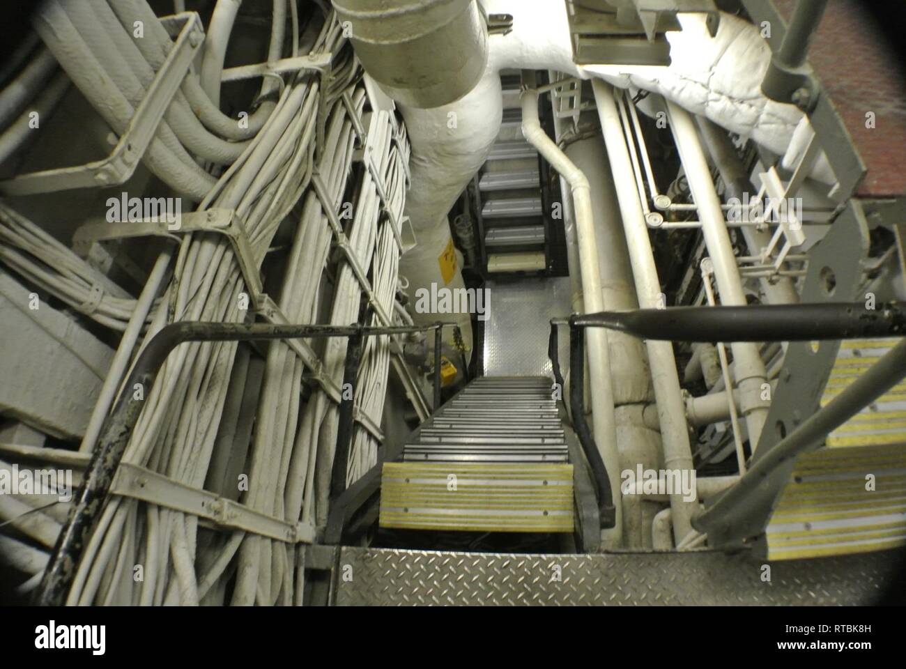 The engine room of the battleship hi-res stock photography and images ...