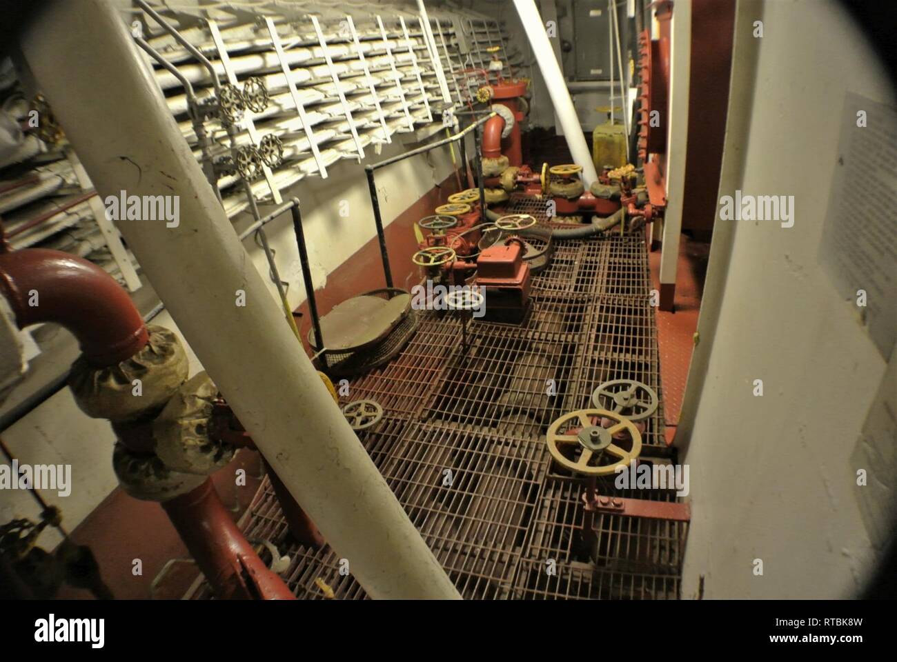 The engine room of the battleship hi-res stock photography and images ...