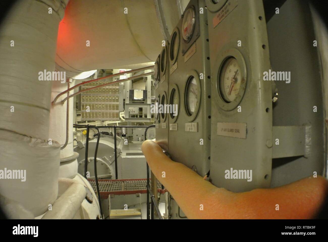 The engine room of the battleship hi-res stock photography and images ...