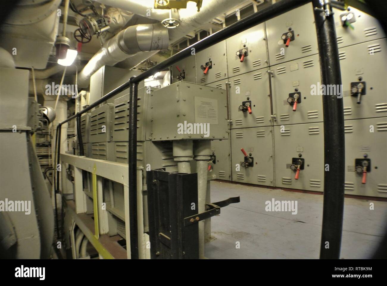 The engine room of the battleship hi-res stock photography and images ...