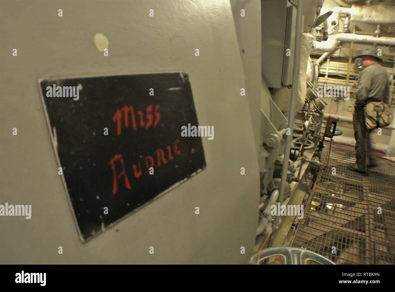 The engine room of the battleship hi-res stock photography and images ...