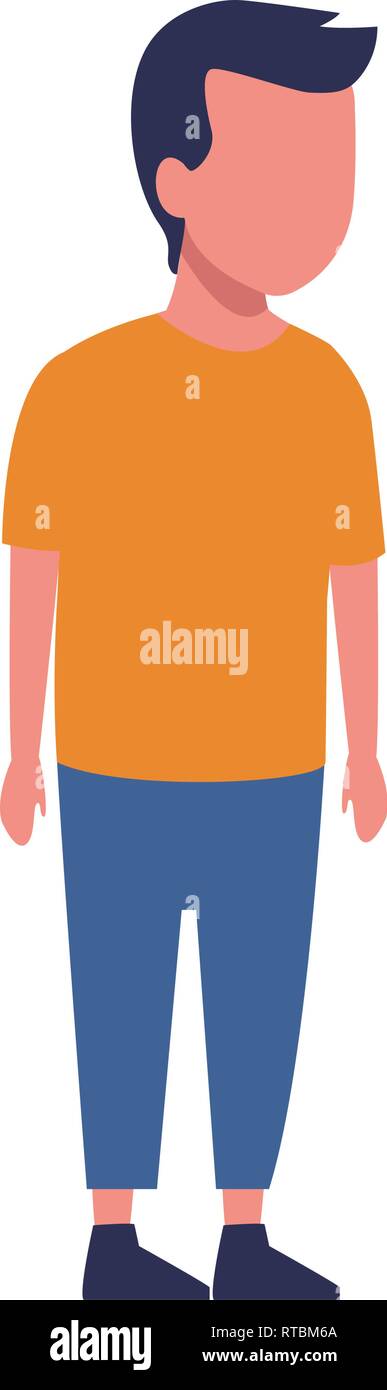 Kid boy avatar cartoon Stock Vector Image & Art - Alamy