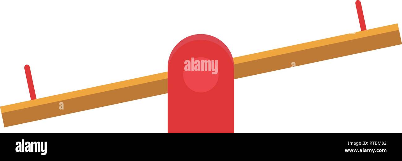 Swing wooden playground game Stock Vector Image & Art - Alamy