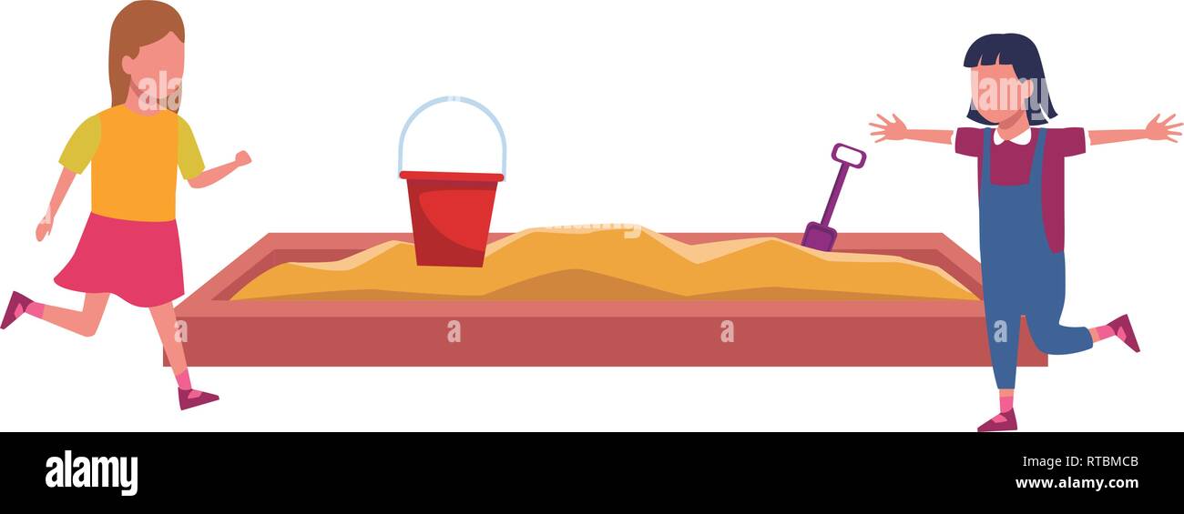 Kids playing cartoons Stock Vector Image & Art - Alamy