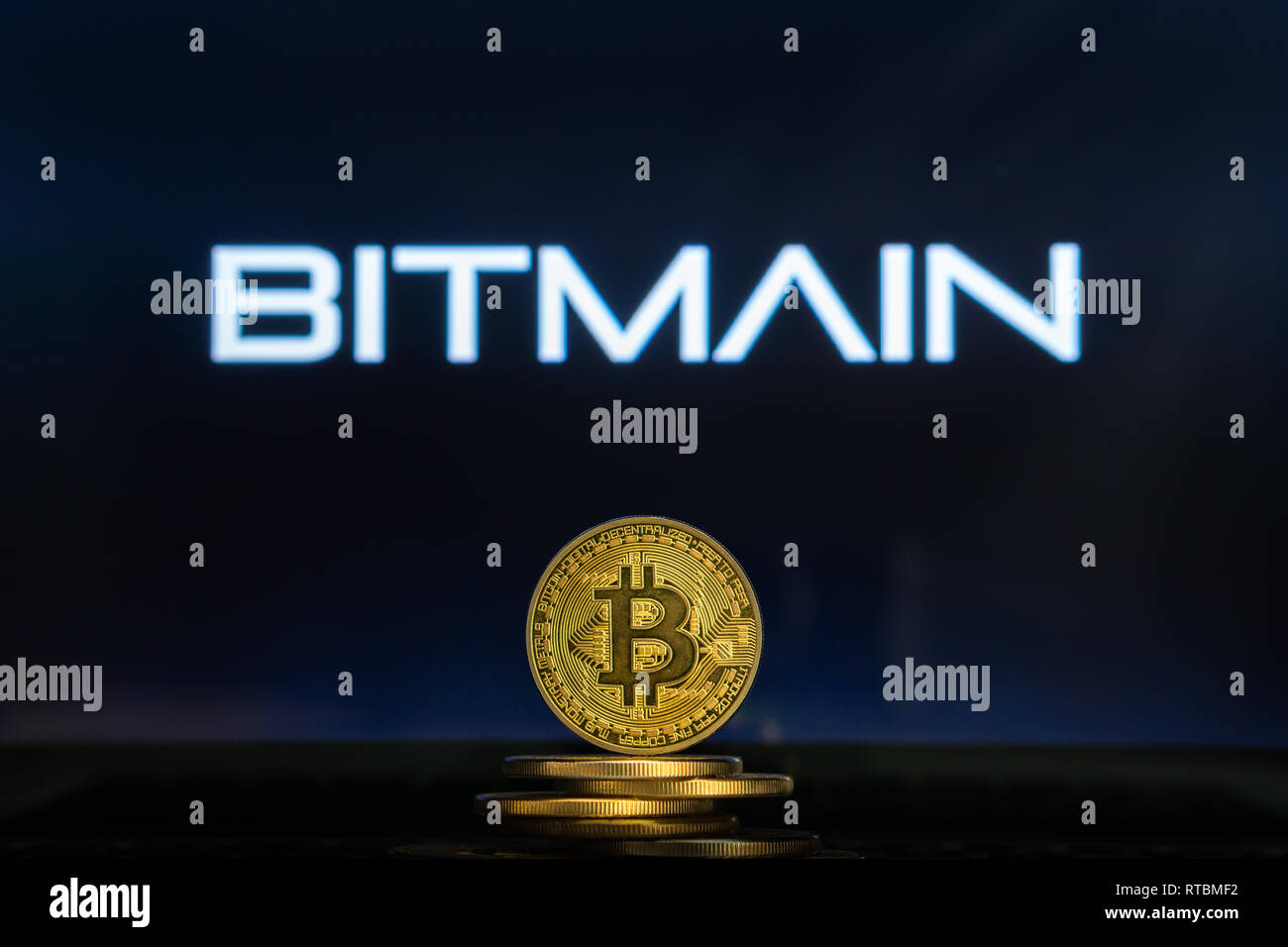 Bitmain logo hi-res stock photography and images - Alamy