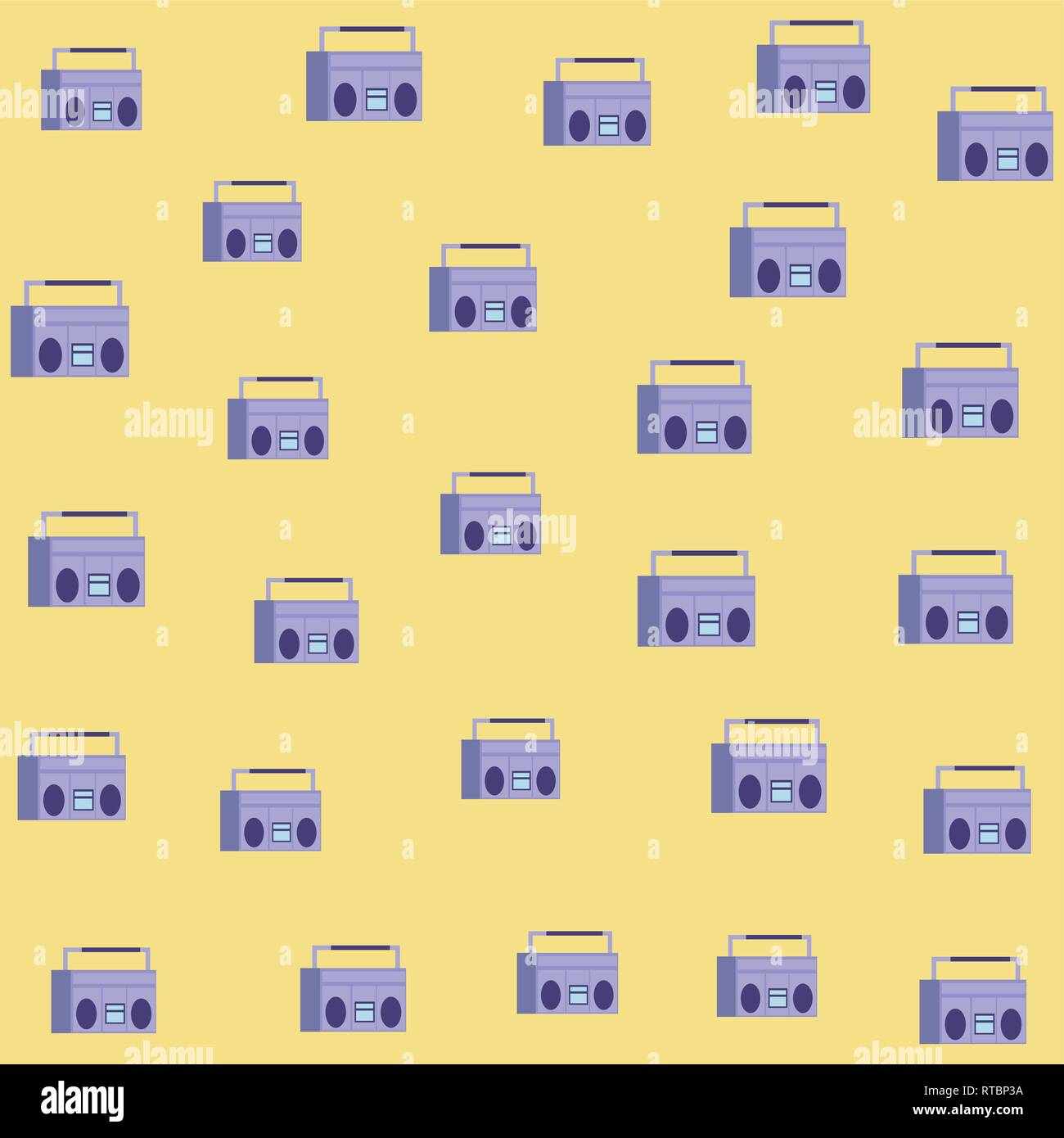 wallpaper background radio stereo music Stock Vector Image & Art - Alamy