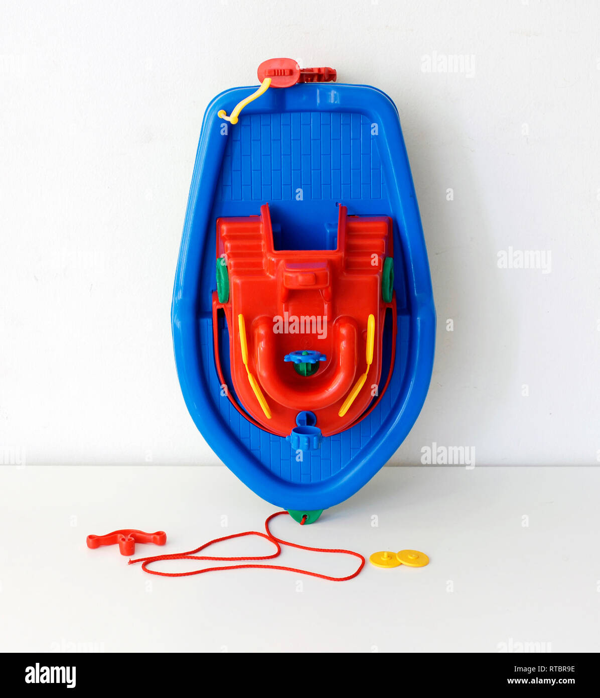 Plastic toy boat isolated hi-res stock photography and images - Alamy