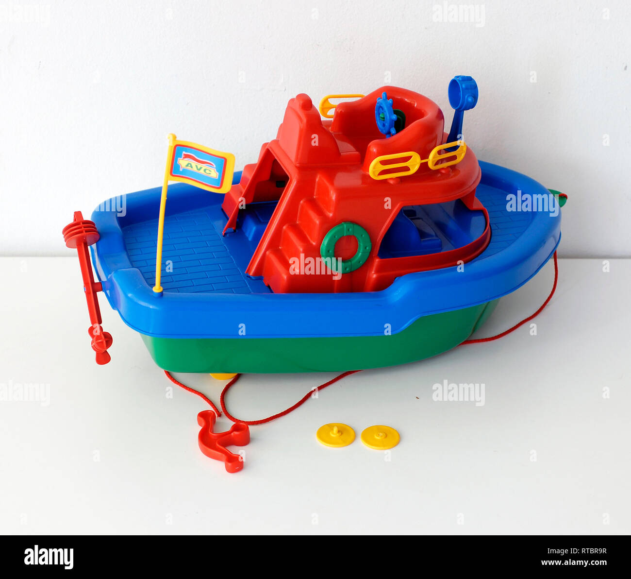 Vintage Plastic Toy Boats