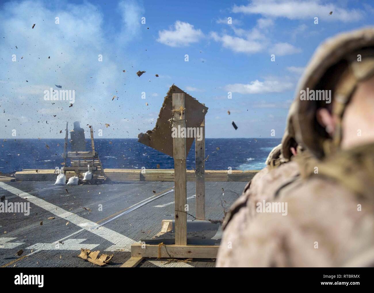 MEDITERRANEAN SEA (Feb. 11, 2019) - U.S. Marines assigned to the 22nd ...