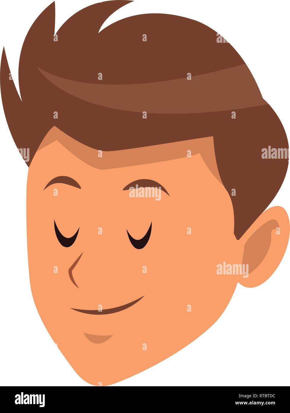 man only face Stock Vector Image & Art - Alamy