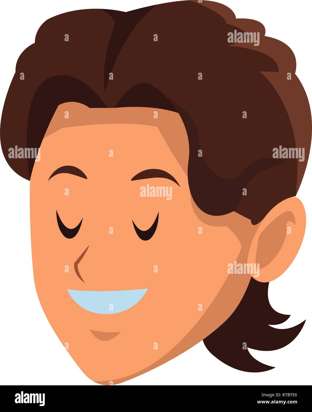 man only face Stock Vector Image & Art - Alamy