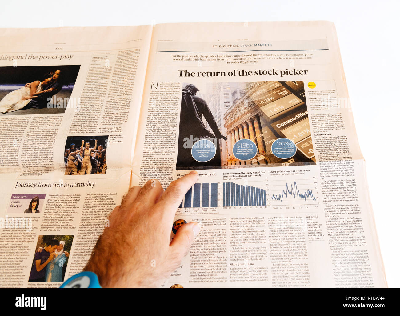 Financial times newspaper 2017 hi-res stock photography and images - Alamy