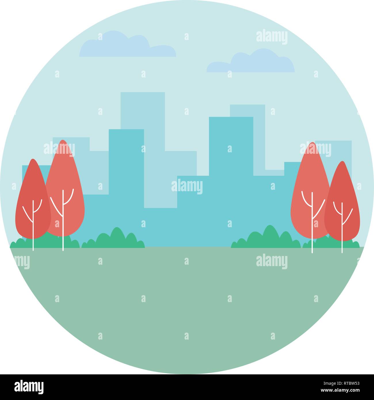 Central park tower Stock Vector Images - Alamy