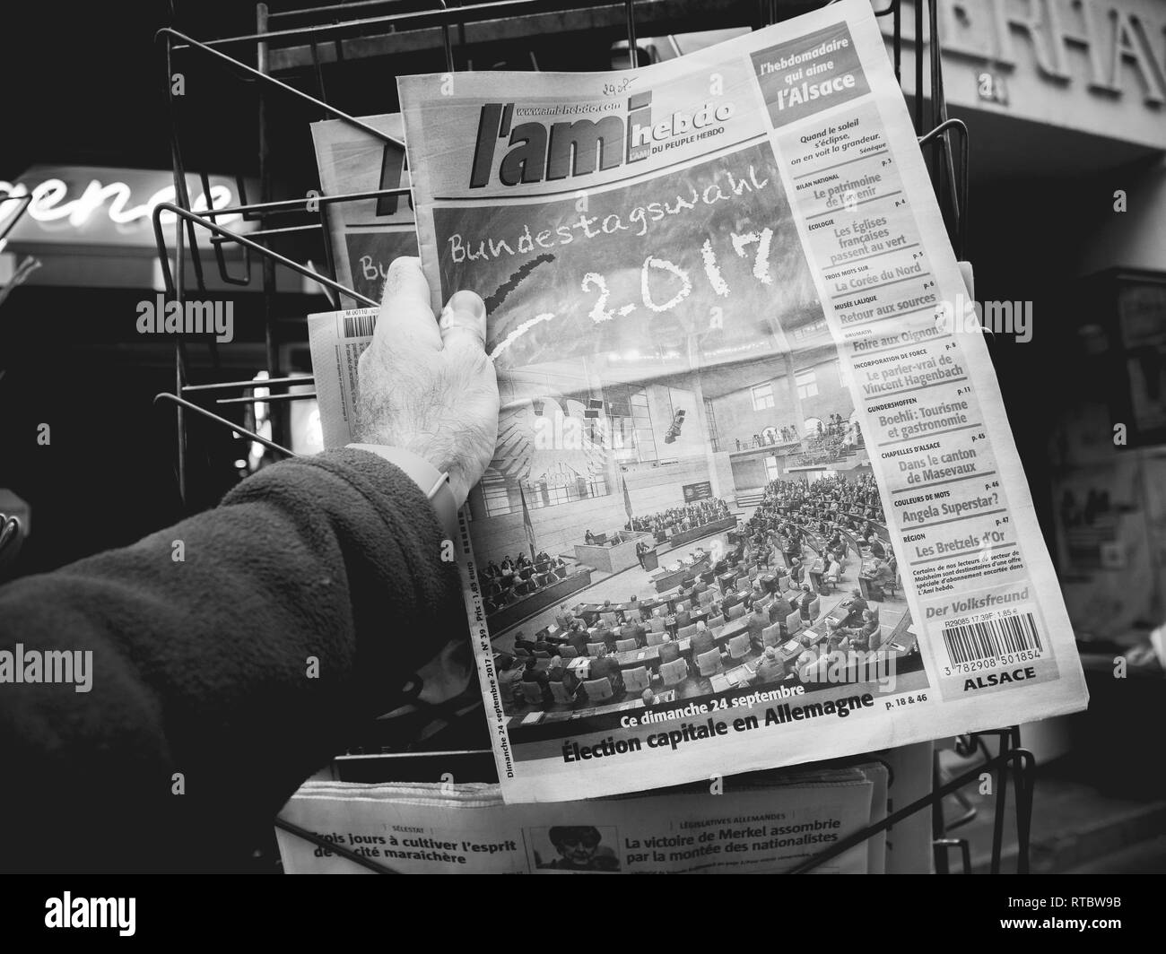 Spd deutschland Black and White Stock Photos & Images - Alamy