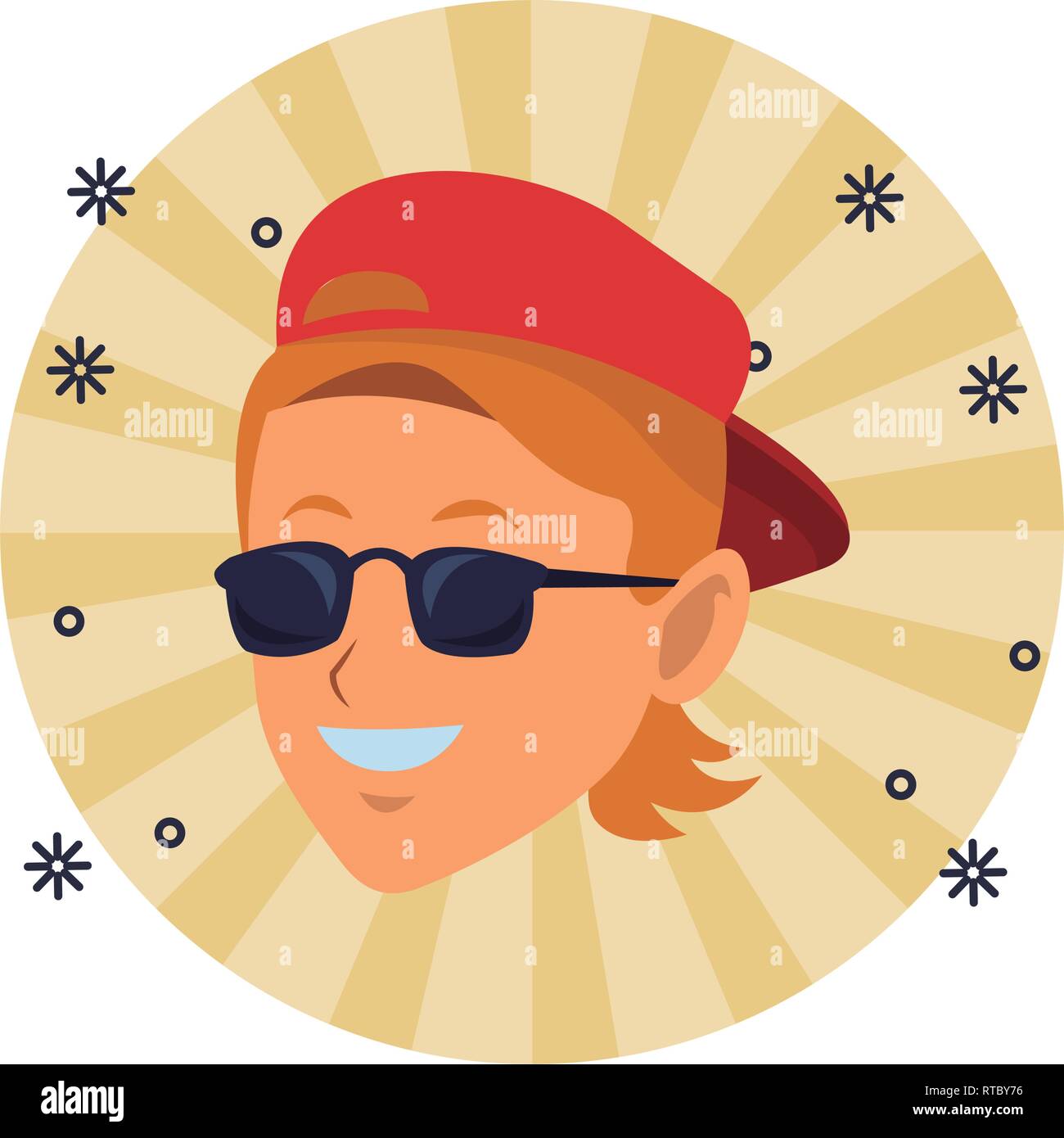 man only face Stock Vector Image & Art - Alamy