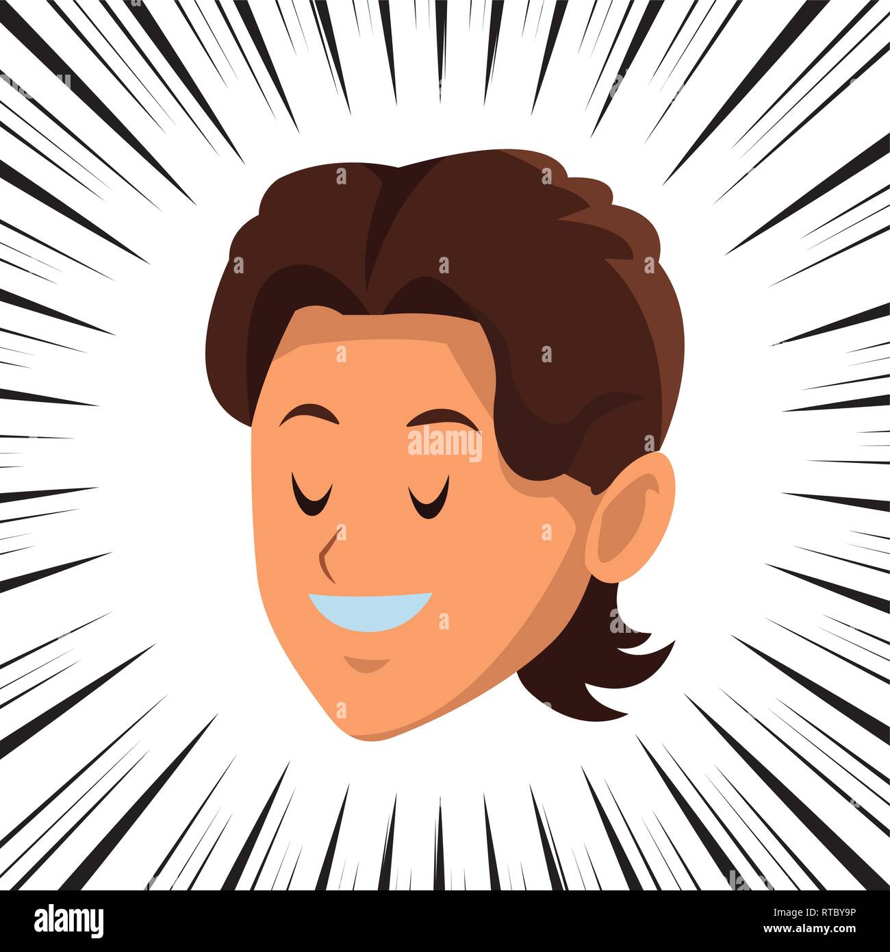 man only face Stock Vector Image & Art - Alamy