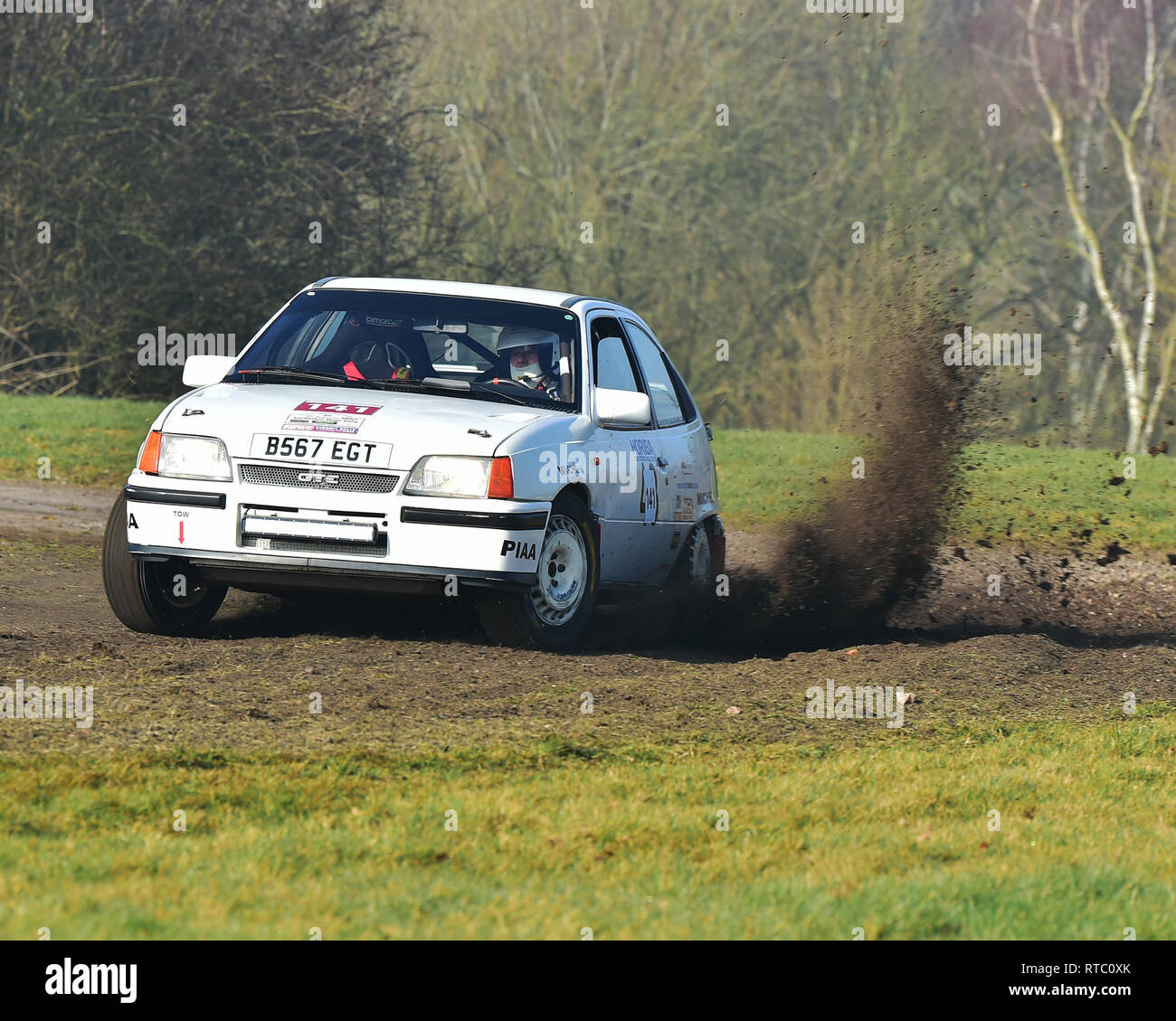 John Anderson, Opel Kadett GTE, Race Retro, Rally stage, Sunday 24th ...
