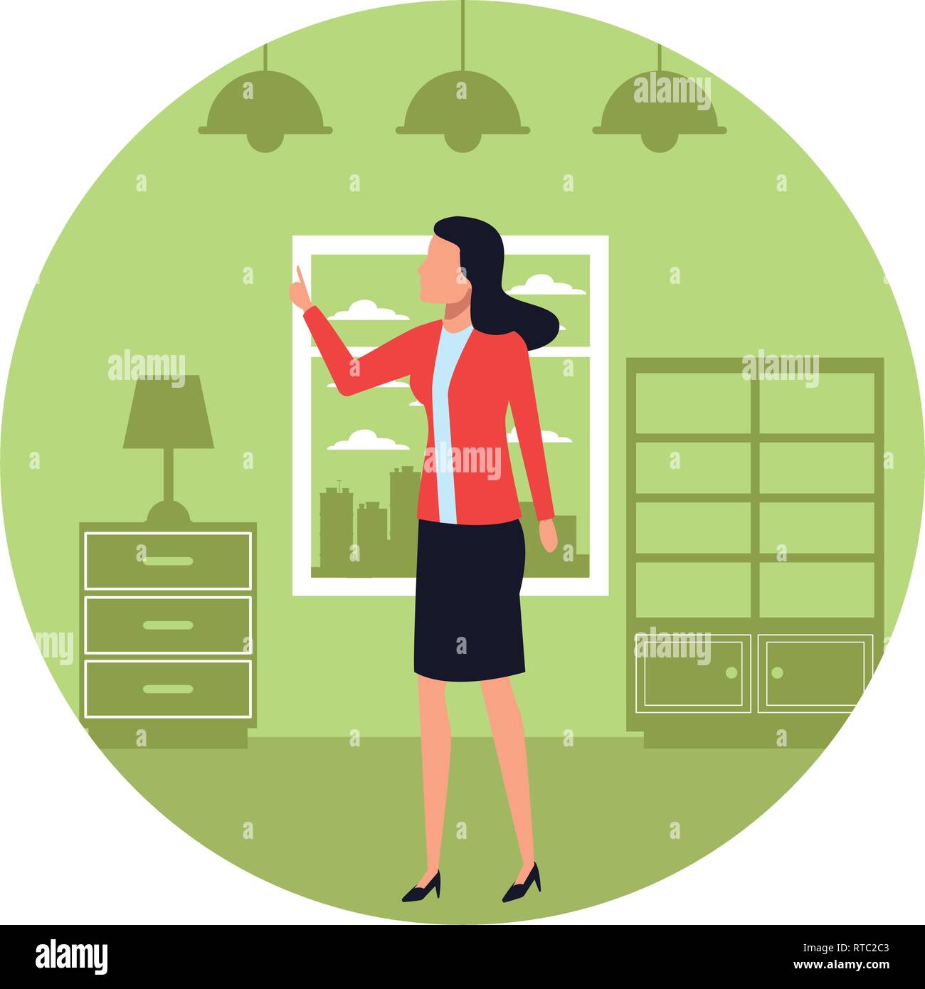 business woman avatar Stock Vector Image & Art - Alamy
