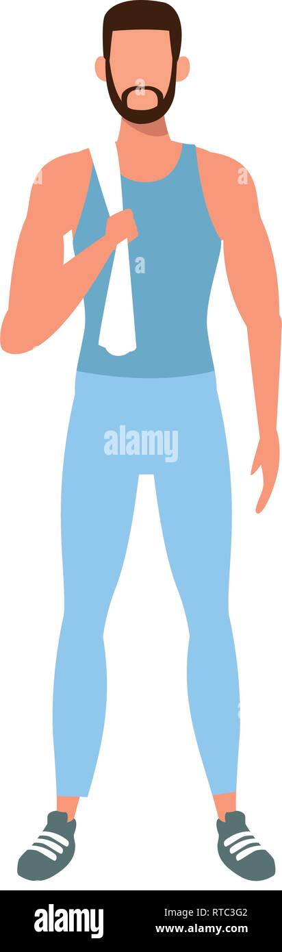 Workout towels Stock Vector Images - Alamy