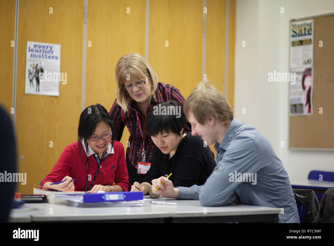 adults in a further education college studying EFL, English as a ...