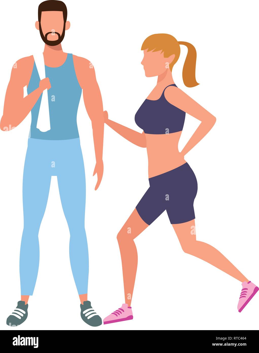 Team working together sport Stock Vector Images - Alamy