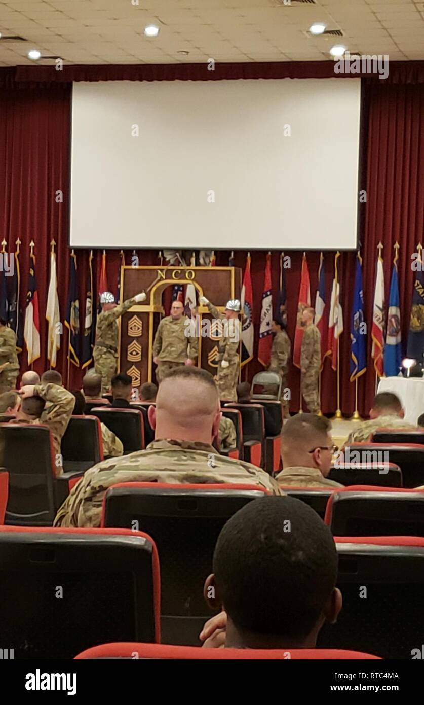 Noncommissioned officer induction ceremony hi-res stock photography and ...